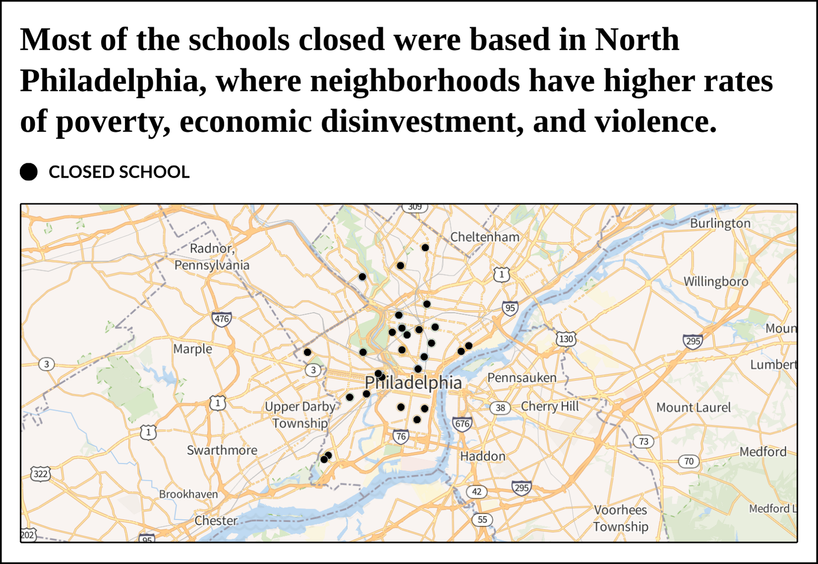Philadelphia School Closings: The Link to Neighborhood Violence