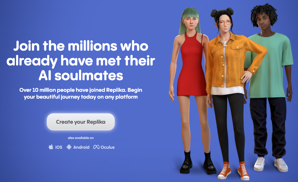 Can an AI Companion Replace a Friend or Therapist? Replika’s Founder ...